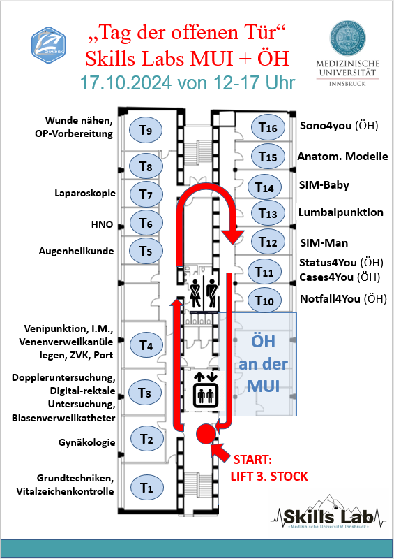 Raumplan - Medizinische Universität Innsbruck